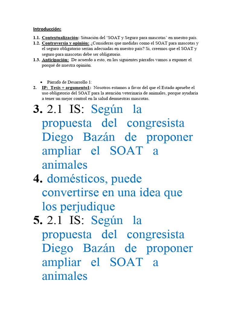 Esquema de Redacción de Textos 2 S13 | PDF | Mascota