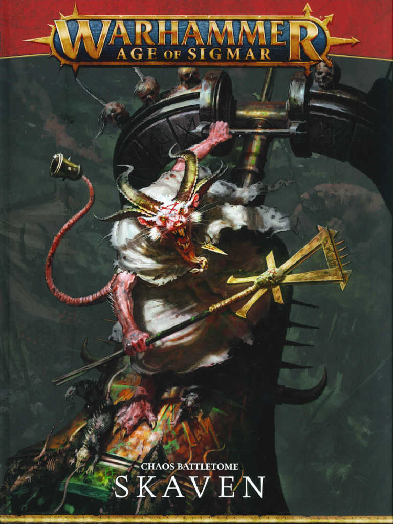 Chaos Battletome - Skaven 3rd Ed Rescan Bookmarked | PDF