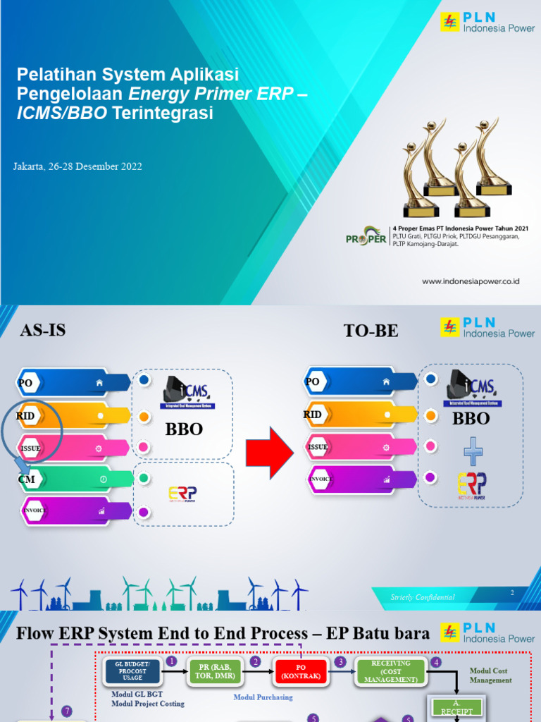 ERP Energi Primer End To End Process Terintegrasi | PDF