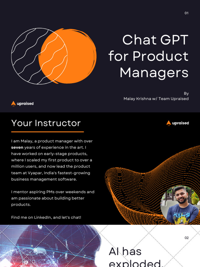 Masterclass Chat GPT For Product Managers | PDF | Artificial ...