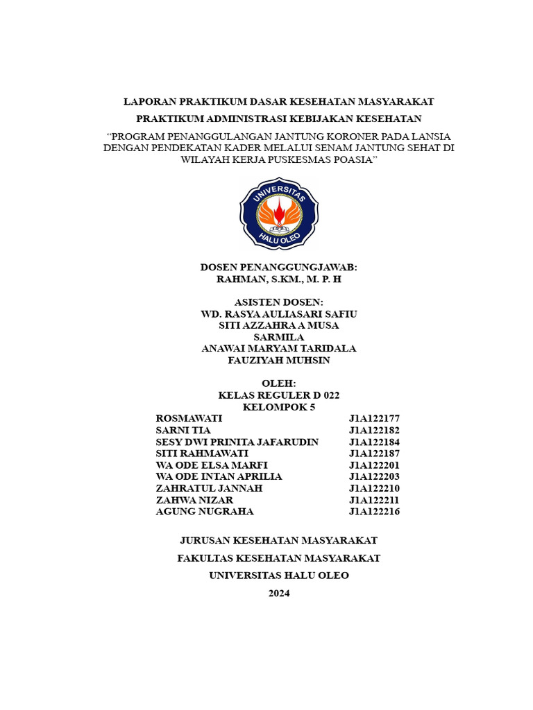 Laprak - Akk Kel 5 | PDF | Bisnis | Kesehatan Holistik