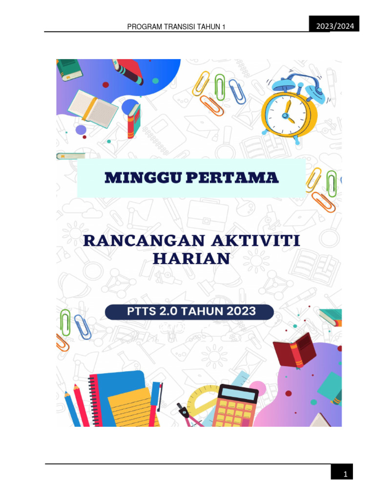 Program Transisi Tahun 1 2023/2024 | PDF