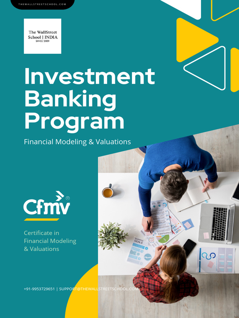 Investment Banking Brochure TWSS | PDF | Mergers And Acquisitions ...