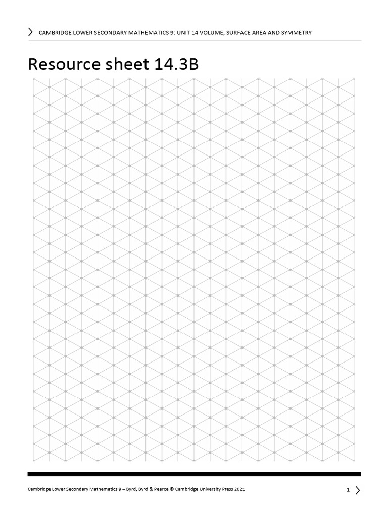 Volume, Surface Area & Symmetry | PDF