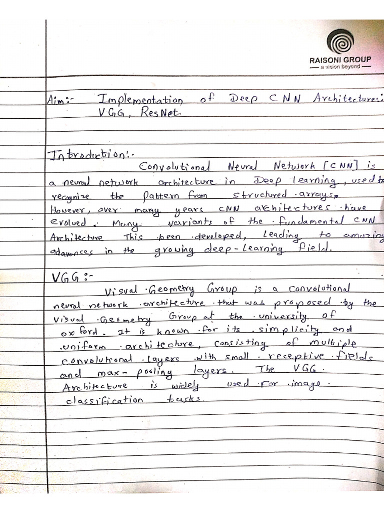 6 - DL Exp No - Code+Write Up | PDF