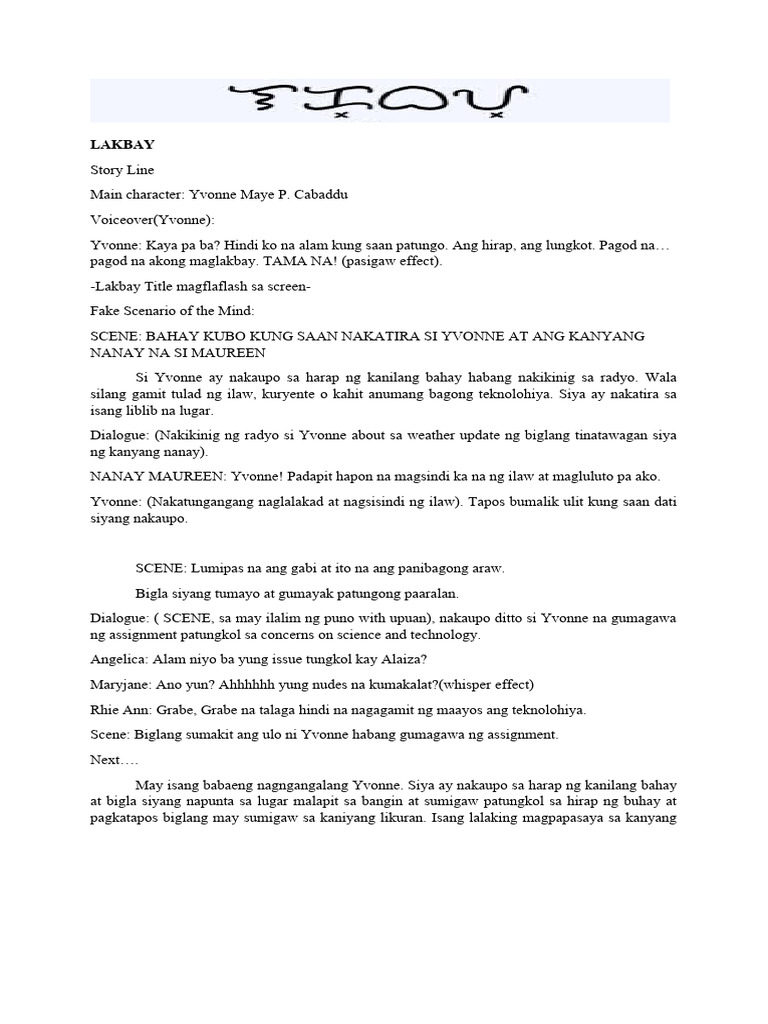 Lakbay 1 | PDF