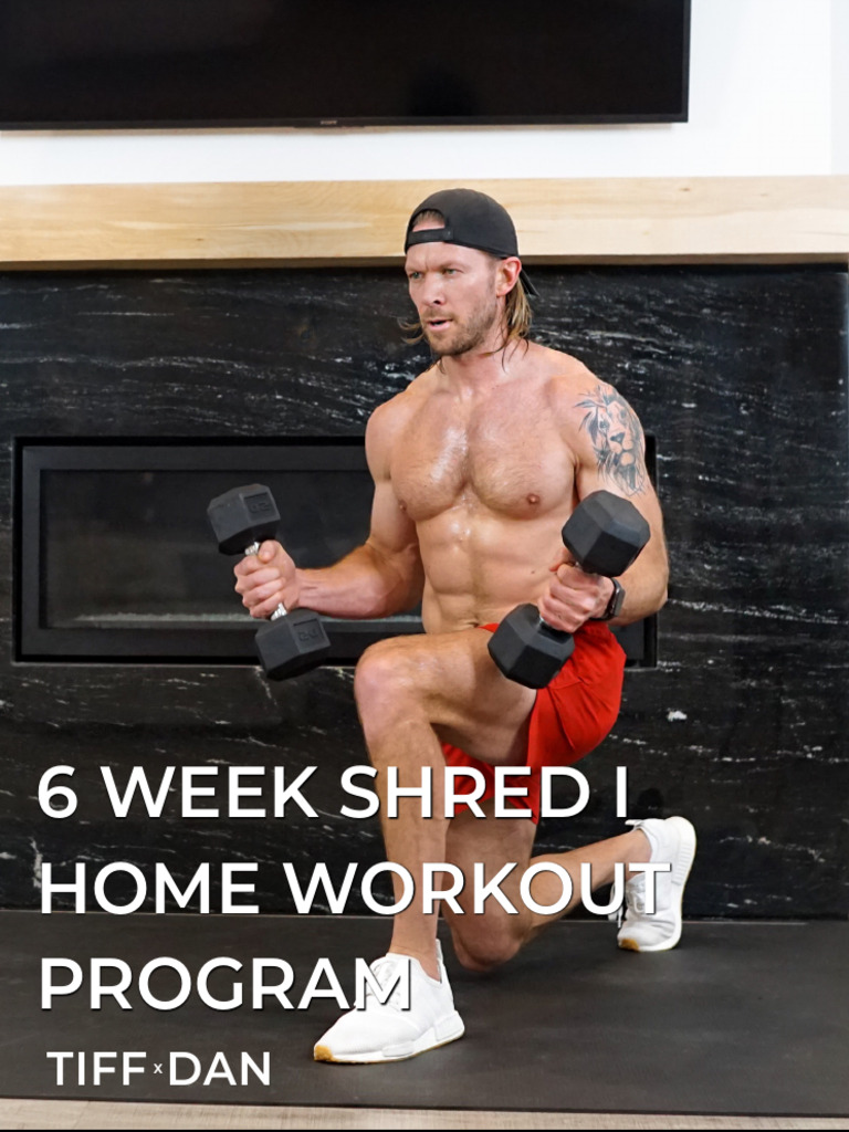 TIFF X DAN 6 Week Shred I Workout Program Schedule | PDF | High ...
