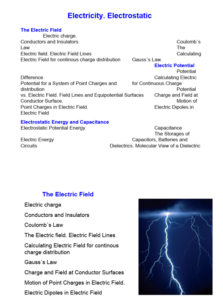 electricity | PDF | Electric Charge | Electricity