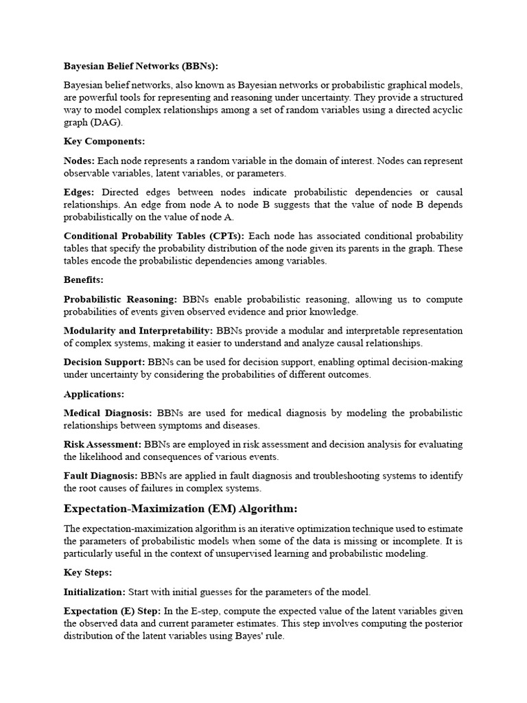 Unit 2 | PDF | Support Vector Machine | Bayesian Network