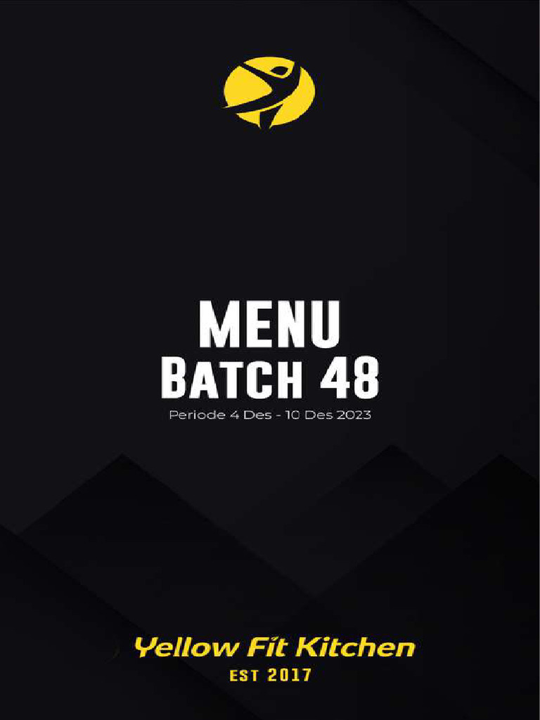 File Llp4isergo Batch 48 Signature Menu Yellow Fit Kitchen 2023 r7kd3g | PDF