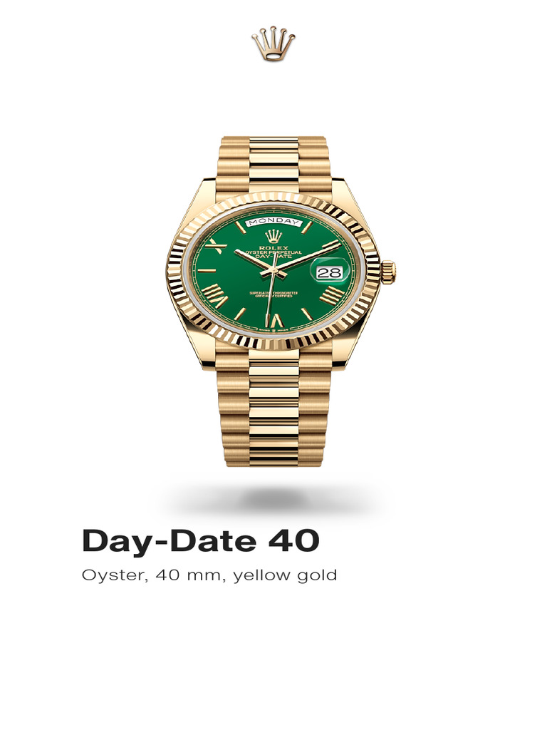 Rolex Day Date | PDF | Materials