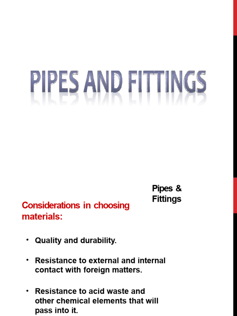 HVAC - Pipe Fittings | PDF | Pipe (Fluid Conveyance) | Mechanical Engineering