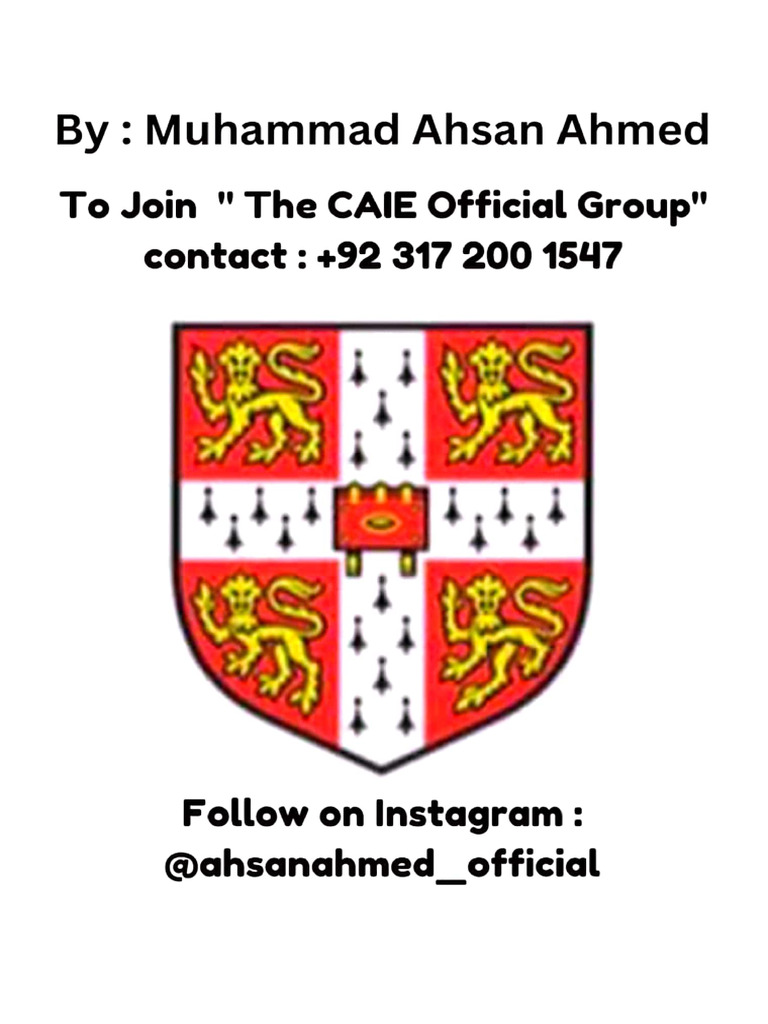 Maths Mock P2-By Muhammad Ahsan Ahmed | PDF