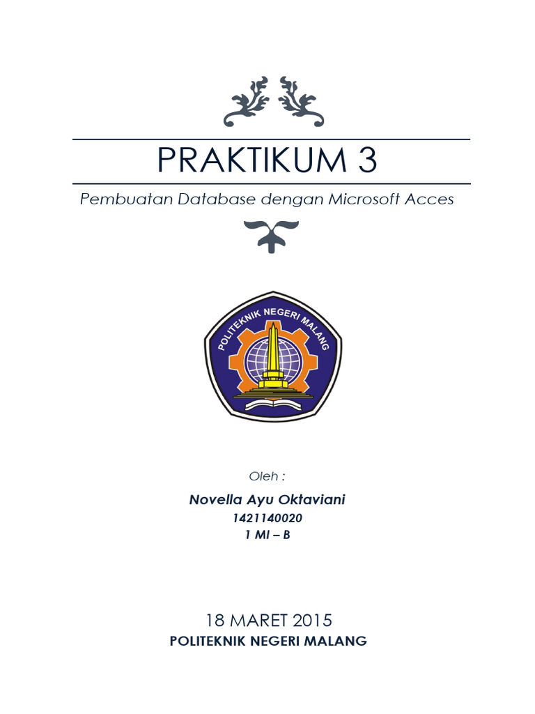 Membuat Database Dengan Microsoft Acces | PDF