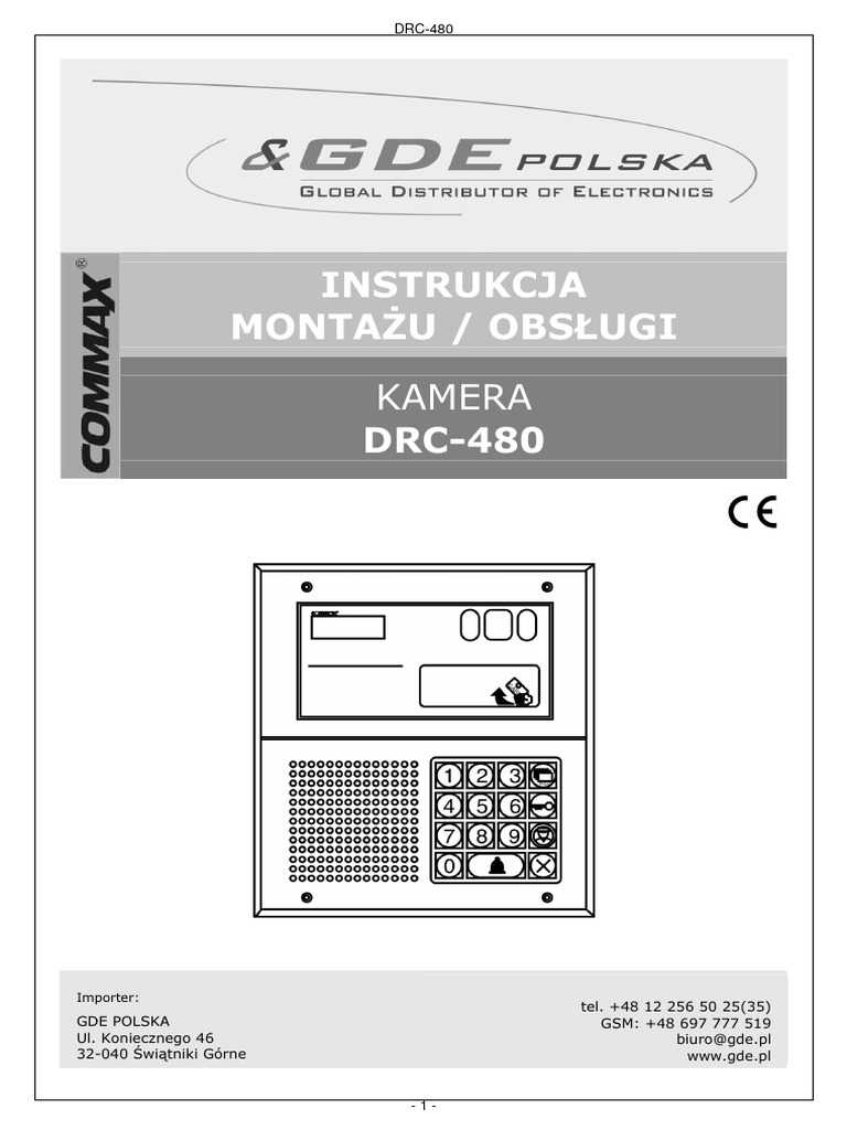 DRC 480L | PDF