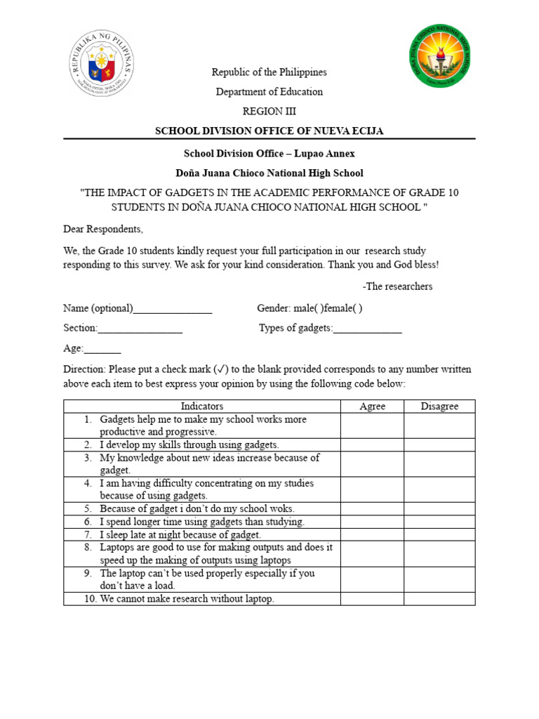 Questionnaire Pia | PDF | Wellness