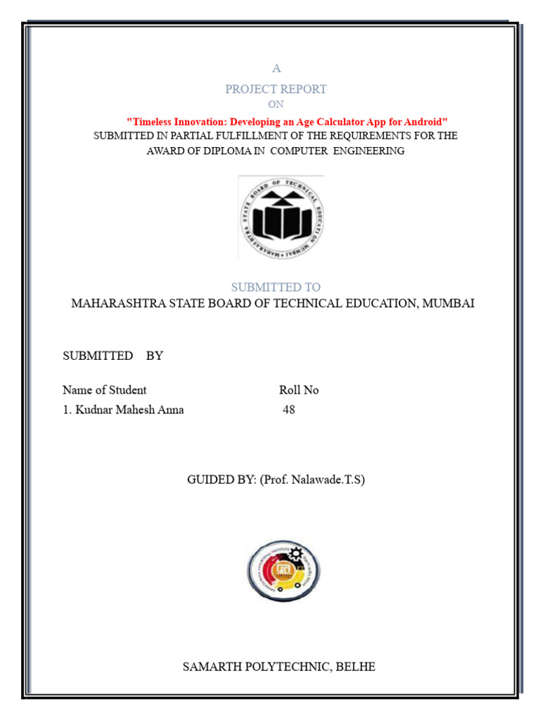 MAD-1 | PDF | Diploma