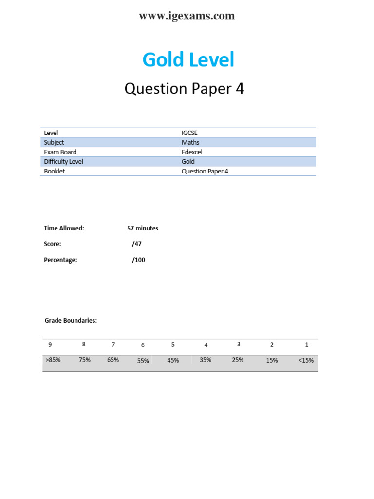 Gold Questions | PDF | Student Assessment And Evaluation | Educational ...