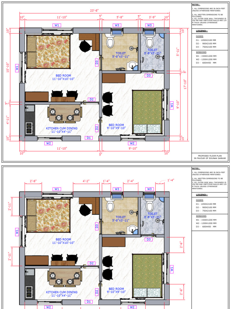 FLOOR PLAN | PDF | Buildings And Structures