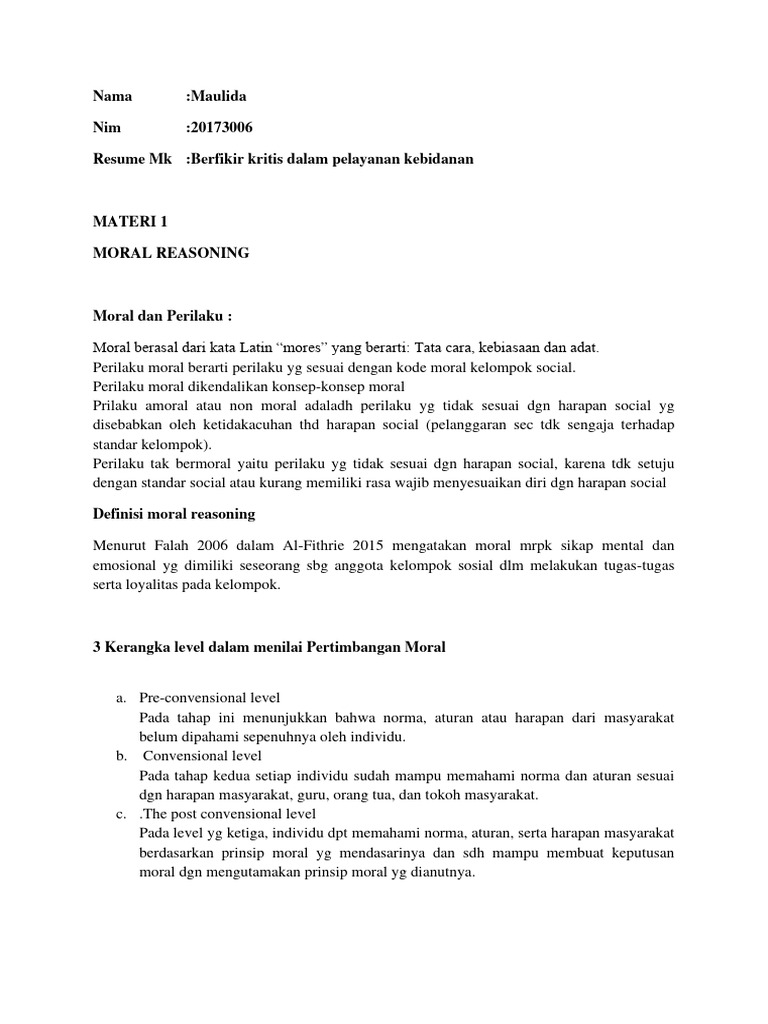 Resume Tugas | PDF | Karier & Perkembangan | Pengembangan Diri