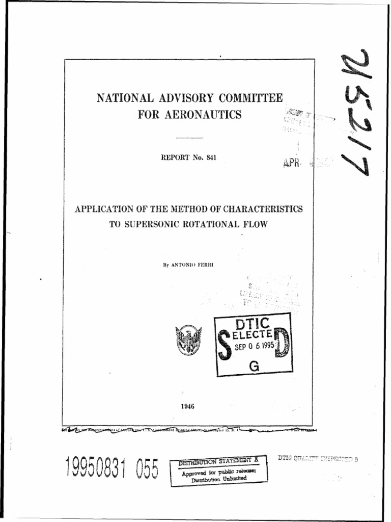 Supersonic Rotational Flow Analysis | PDF | Drag (Physics) | Shock Wave