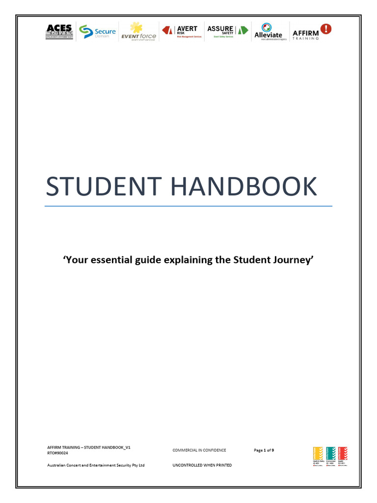 Traffic Control Training (TCT) - Student Handbook - V2 | PDF | Literacy ...