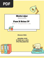 Modul Ajar Matematika Kelas Iv Bab Bangun Datar | PDF