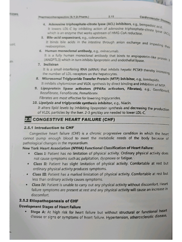 Congestive Heart Failure Therapeutics | PDF