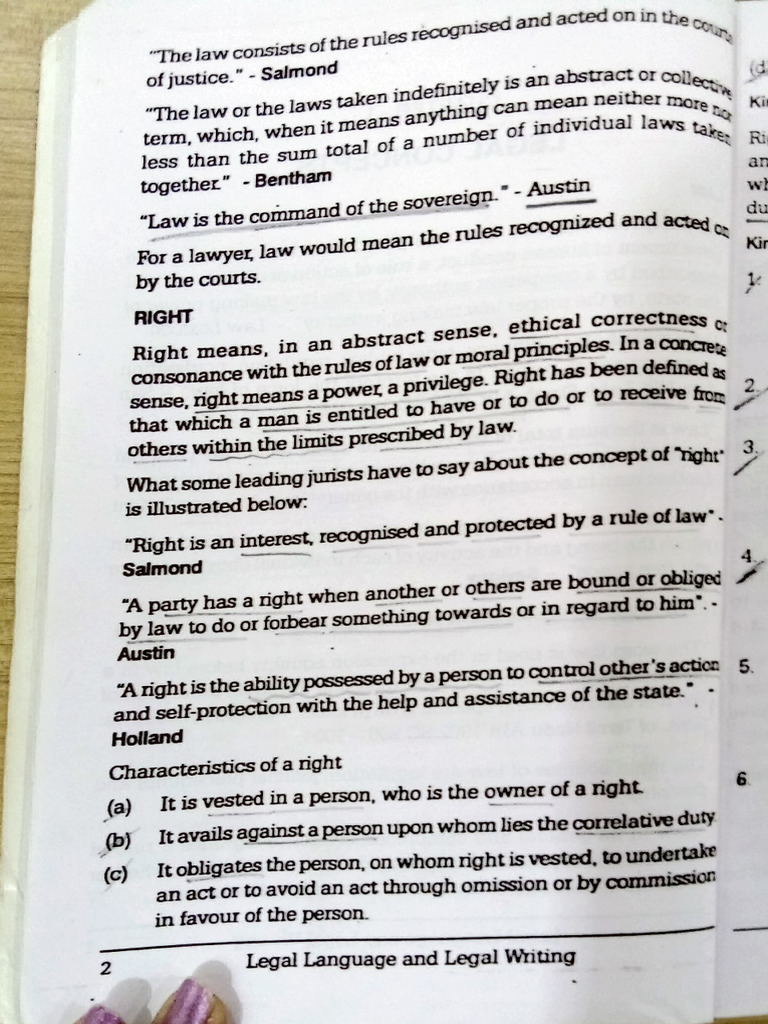 legal concepts | PDF