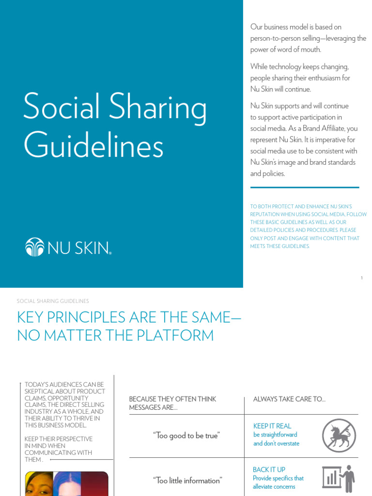 Social Sharing Guideline EN Dec 2021 | PDF | Social Media | Popular ...