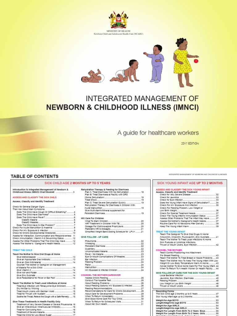Ken CH 20 01 Operationalguidance 2017 Eng Imnci Guidelines Healthcare ...