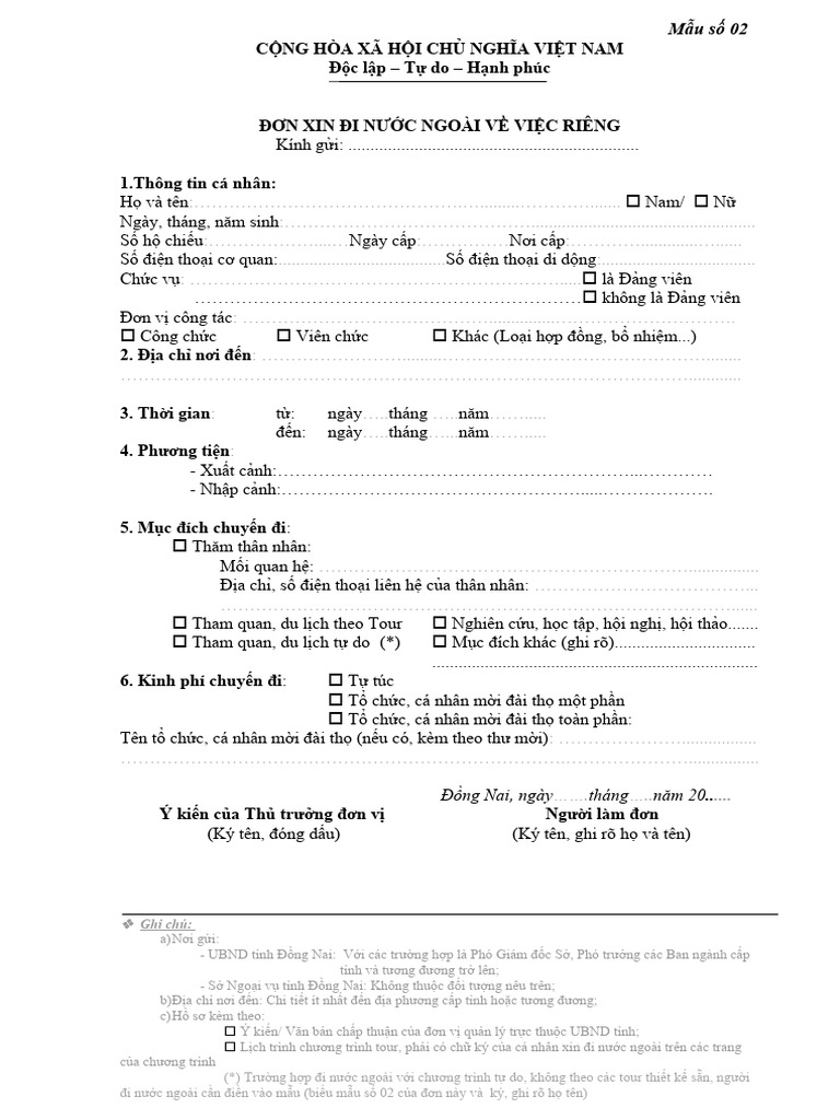 Mau So 02 Sua Doi 2024 | PDF