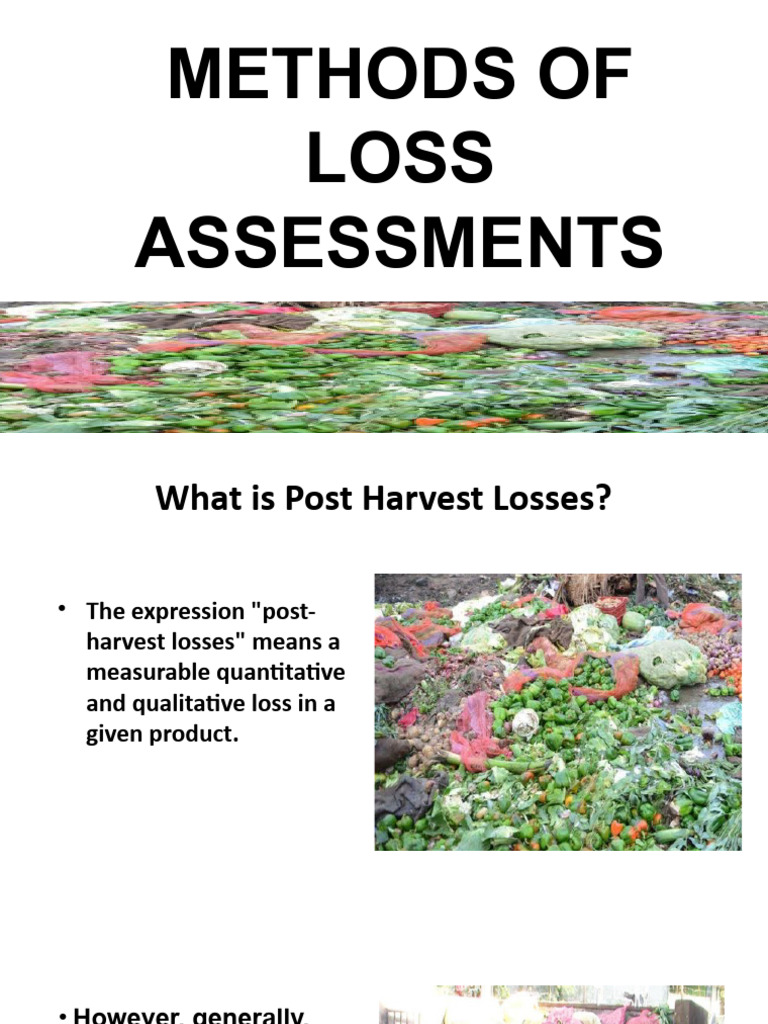 Methods of Loss | PDF