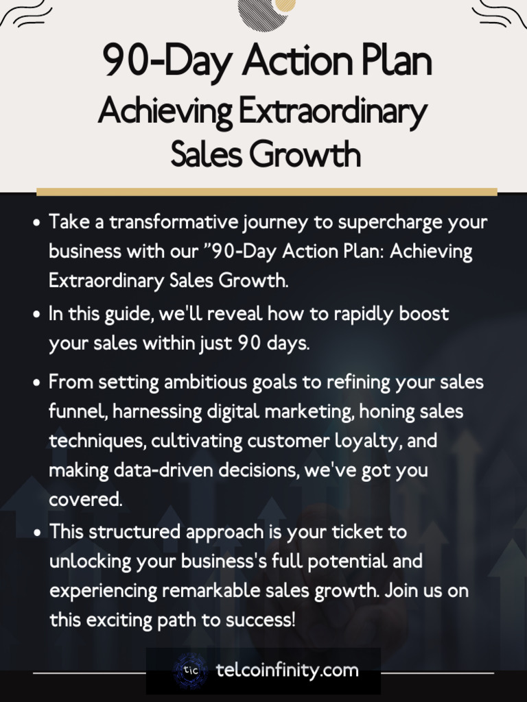 90-Day Sales Growth Action Plan | PDF | Sales | Digital Marketing