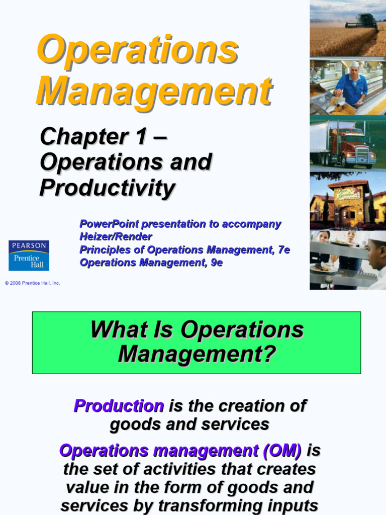OPM Heizer CH01 Operations and Productivity 06032023 125949pm | PDF ...