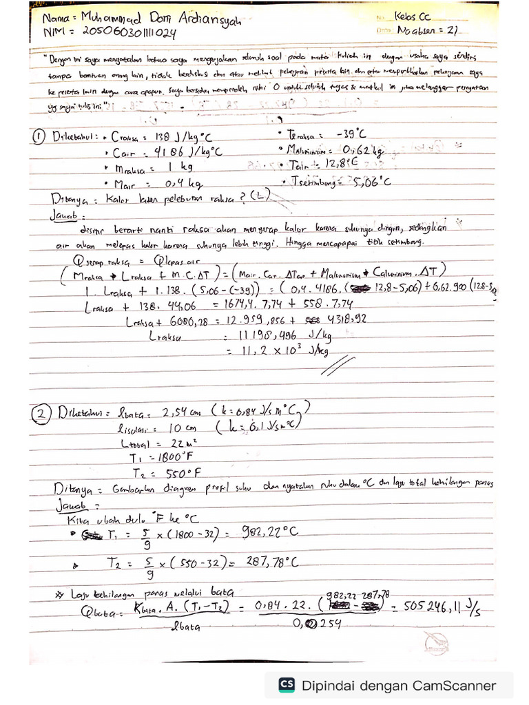 Cahaya Muhammad Doni Ardiansyah - 205060301111024 | PDF