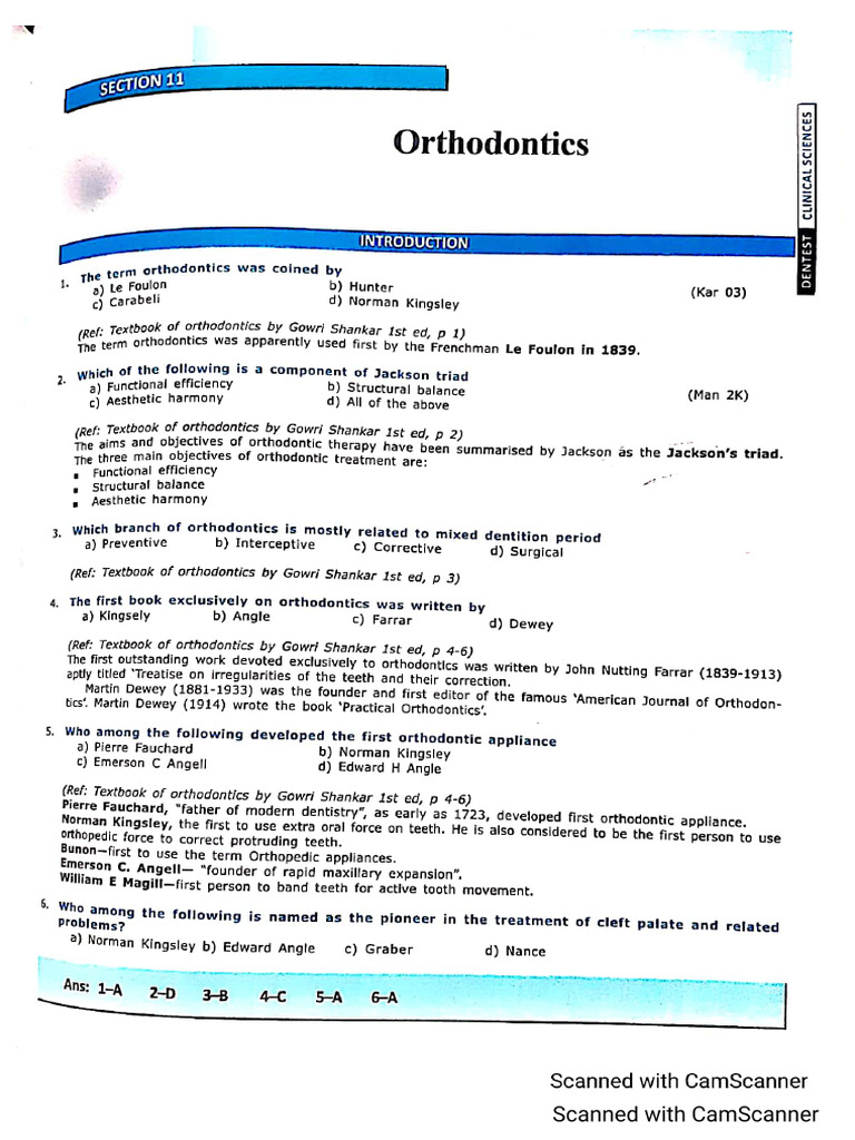 Dentest Orthodontics | PDF