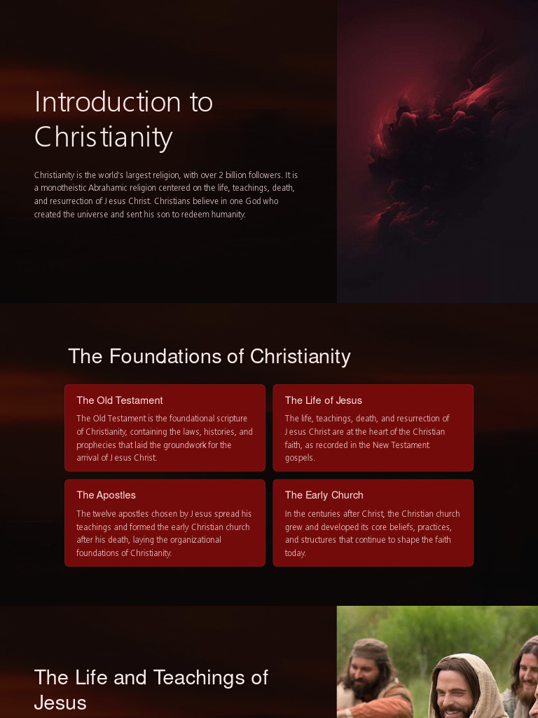 Christianity: A Comprehensive Guide | PDF | Eucharist | Christian ...