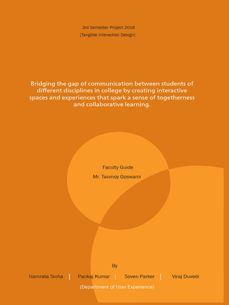 Tangible Interaction Design (3D Installation Game) | PDF | Learning | Survey Methodology