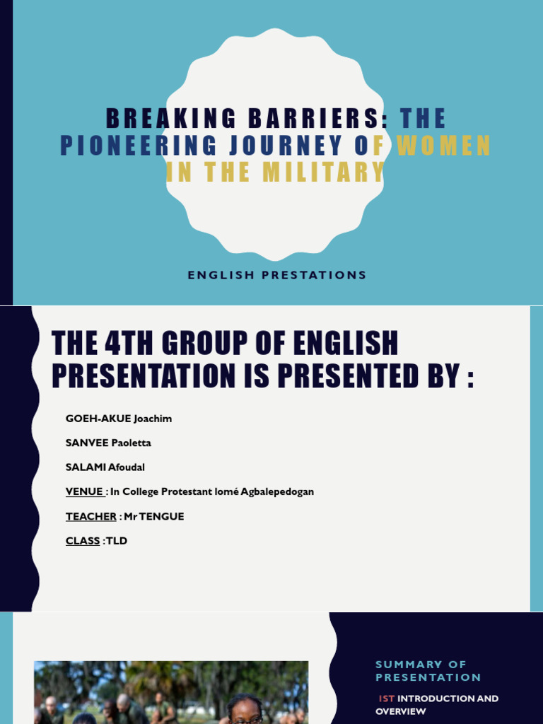 Breaking Barriers Pdf Mentorship Military