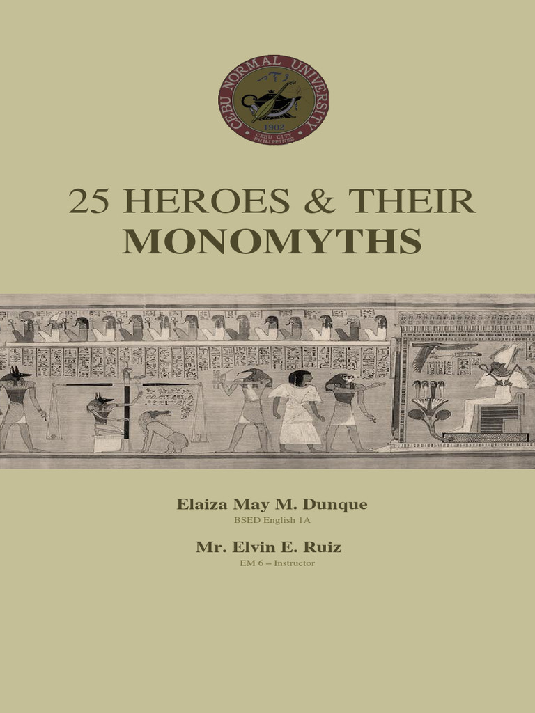 Dunque, Elaiza May - MONOMYTH | PDF | Epic Of Gilgamesh | Jesus