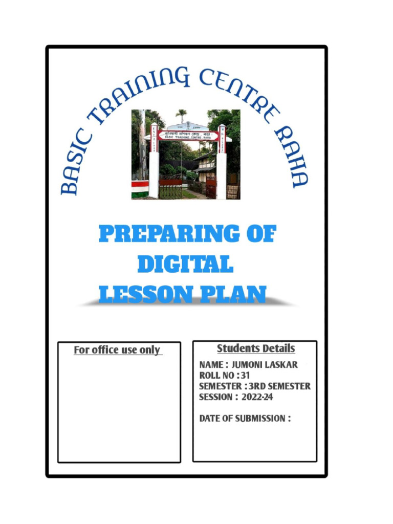 Digital Lesson Plan | PDF