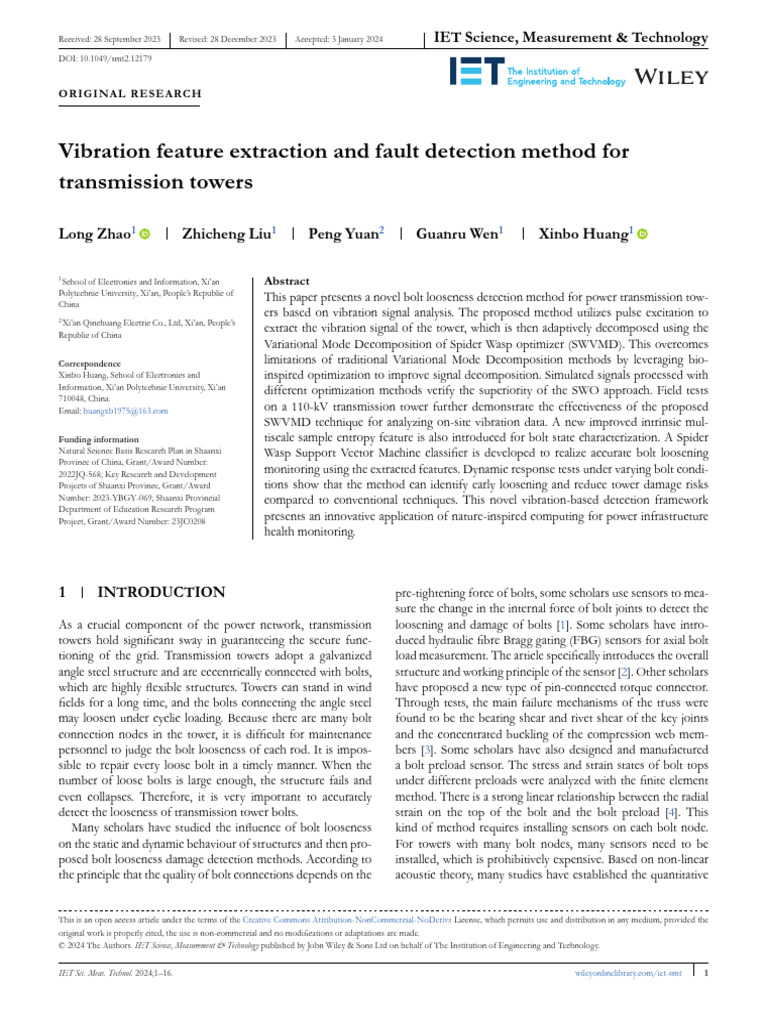 Vibration Feature Extraction and Fault Detection M | PDF | Mathematical Optimization | Support ...