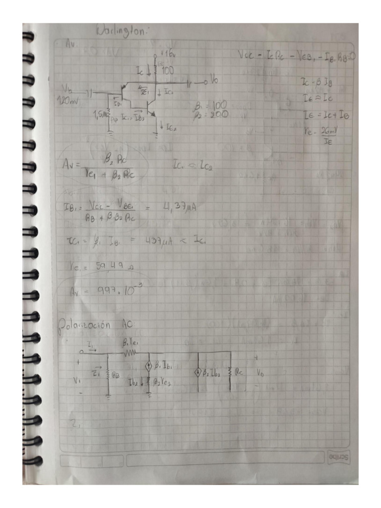 Electrónica I (Guía 3) | PDF