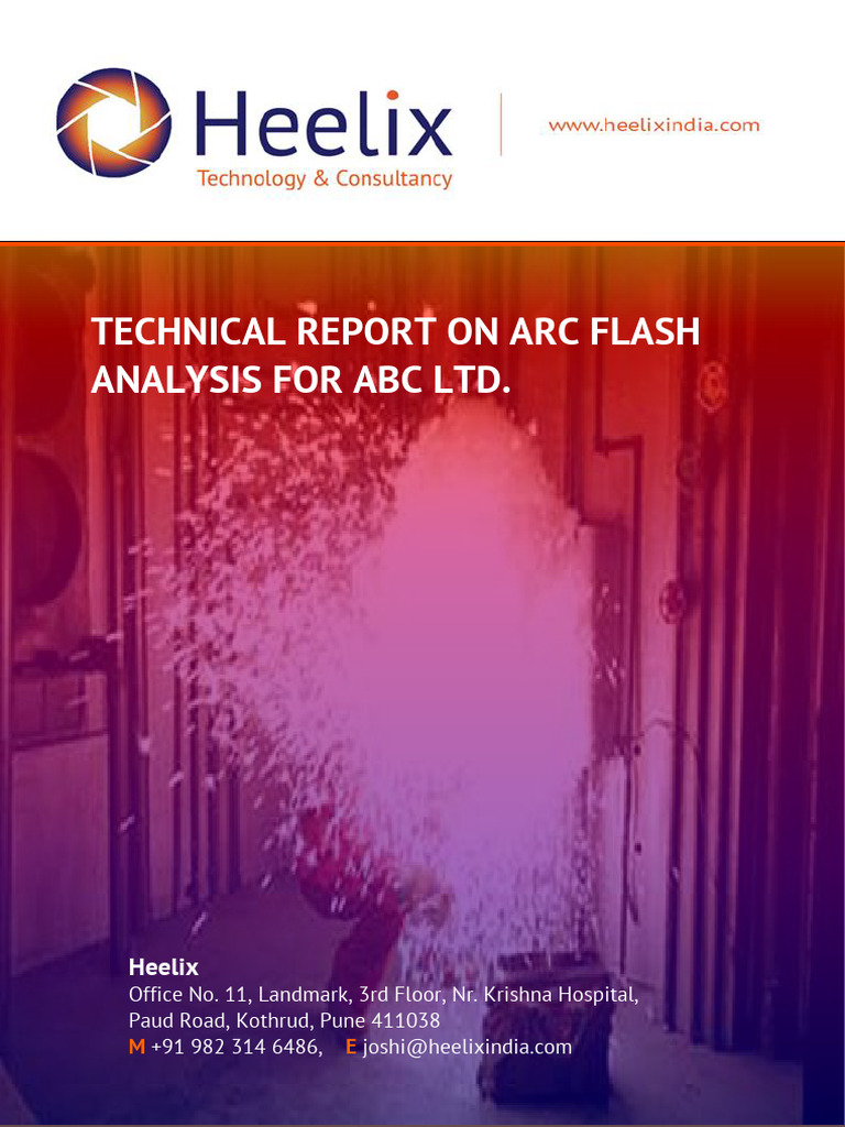 Arc Flash Analysis Sample Report | PDF | Electrical Engineering ...