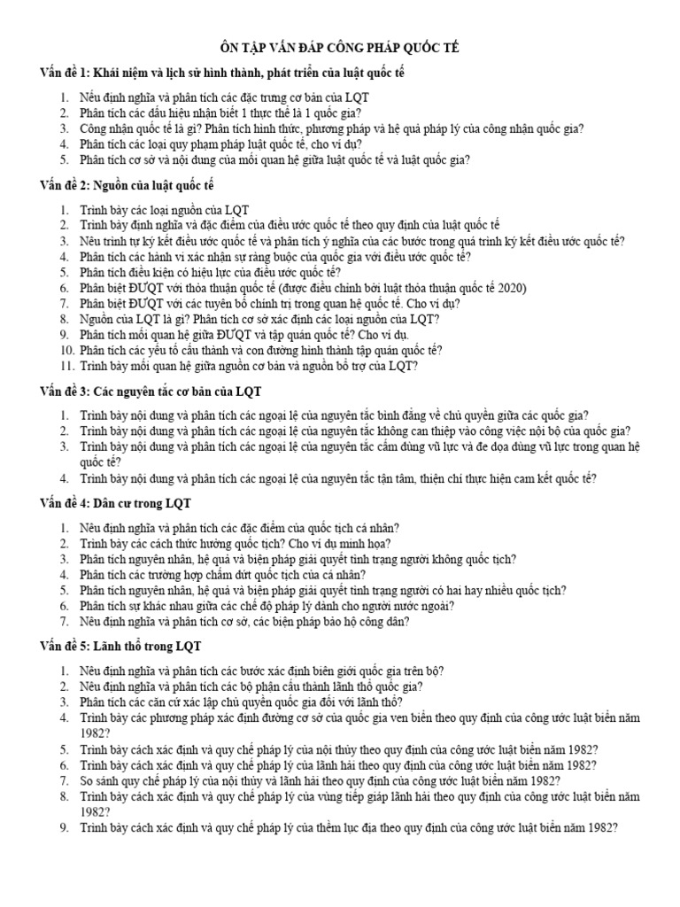 ÔN TẬP CPQT | PDF