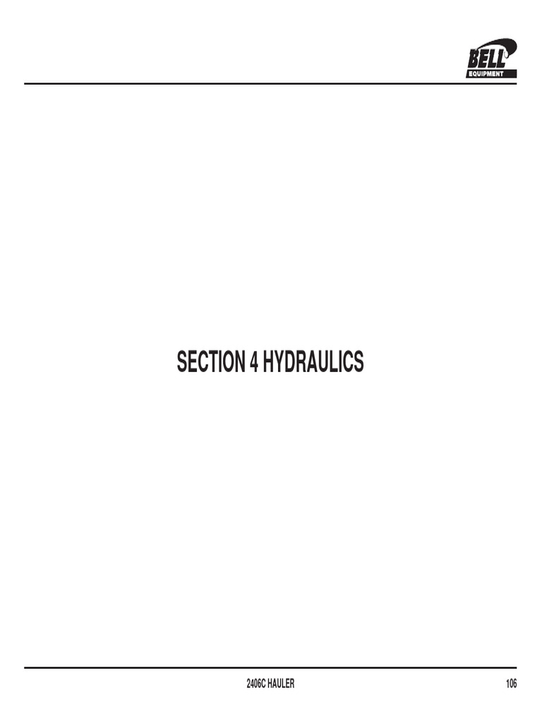 2406c Hydraulics | Download Free PDF | Screw | Manufactured Goods