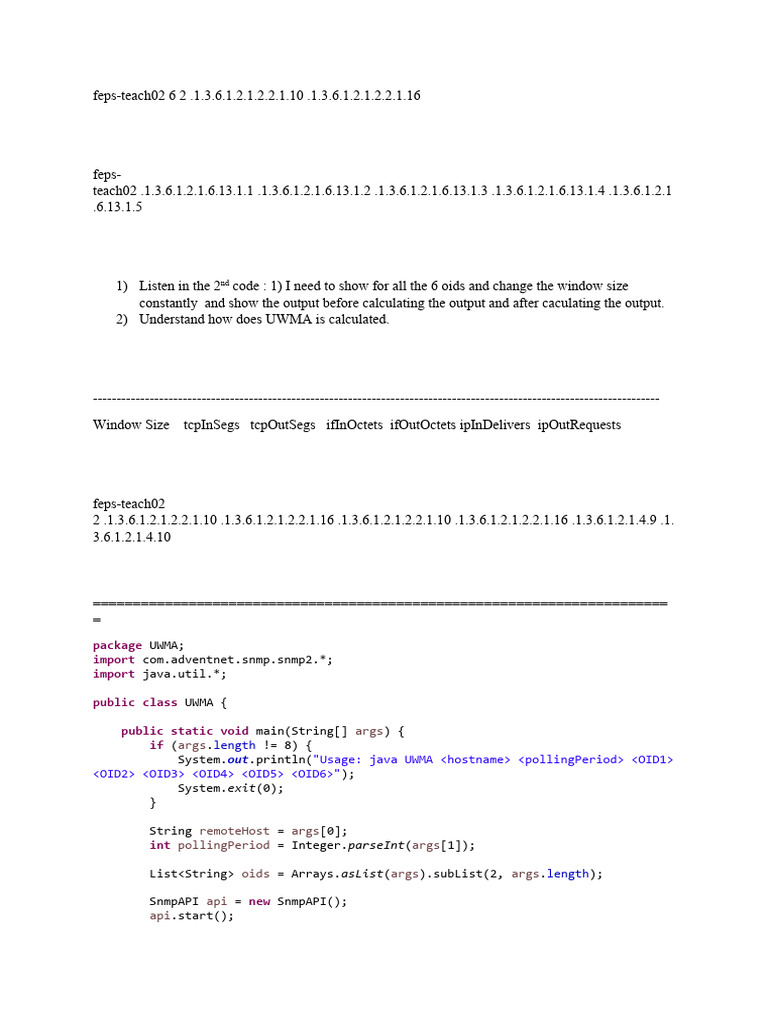NSM Lab Arguments | PDF | Software Development | Software NSM Lab Arguments | PDF | Software Development | Software