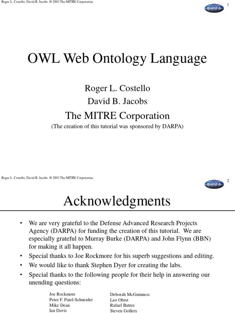 Ramlet 10 0002 00 Docs Owl Web Ontology Language | PDF | Semantic Web | Knowledge Representation