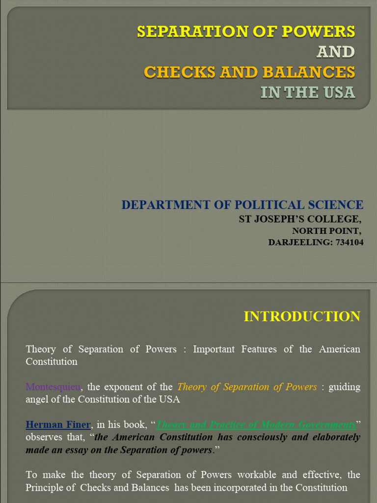 pn5 | PDF | Separation Of Powers Under The United States Constitution ...